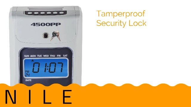 Watch Nile Products 4500PP Time Clock on Amazon Live