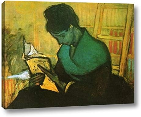 Amazon.com: The Novel Reader by Vincent Van Gogh - 13" x 16" Gallery ...