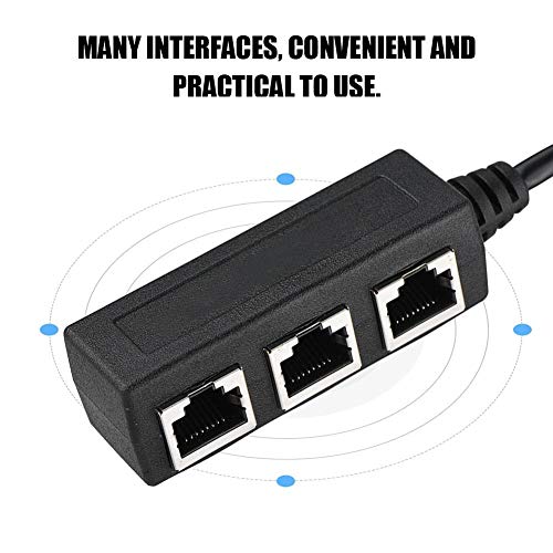 Ethernet Cable Adapter, Splitter Splitter Adapter for Ethernet ...