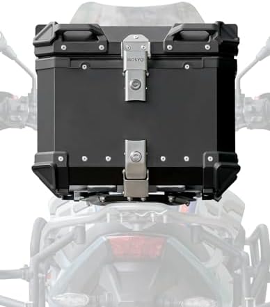 MOSYQI Motorcycle Tail Bag 35L,Motorcycle Trunk Top Case Box Store ...