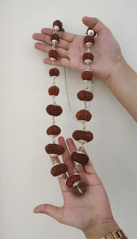 UrusGems Religious Shahi Indrani Mala Genuine Nepali 1-21 Mukhi ...