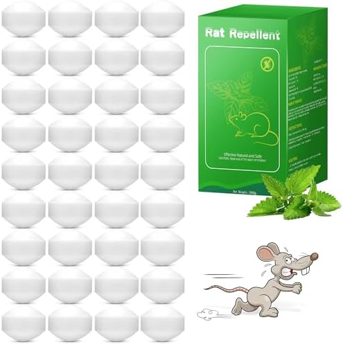 Amazon.com: Peppermint Oil Rat Squirrel Repellent - 48 Pack Mice Snake ...