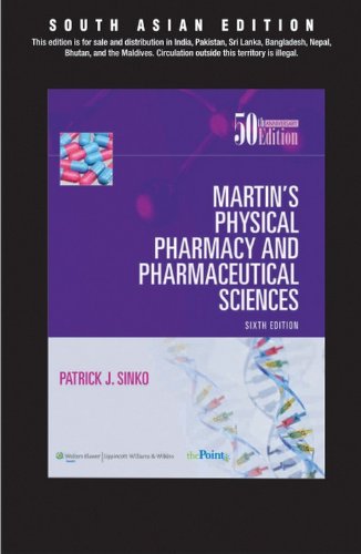 Buy Martin'S Physical Pharmacy And Pharmaceutical Sciences Book Online ...