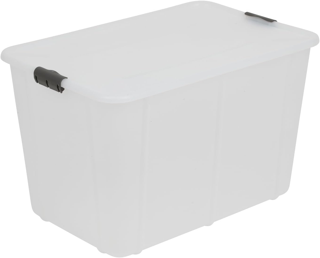 BranQ Home essential, 60 Litre Heavy Duty Large Storage Box with Clip ...