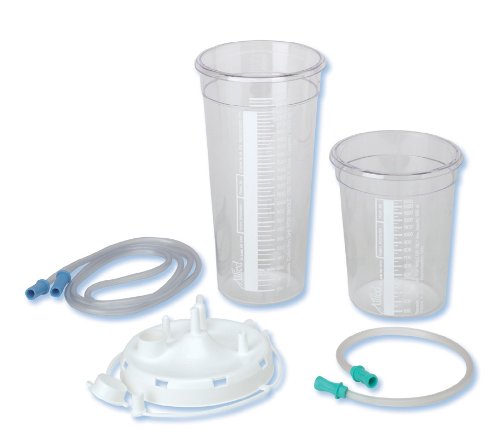 Amazon.com: Medline DYND44703 Suction Canister with Tubing, 1500cc ...