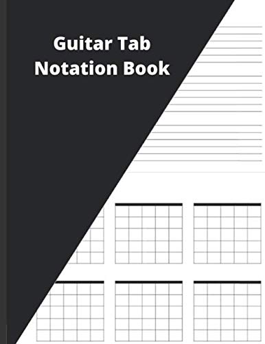 Amazon.com: Guitar Tab Notation Book: Blank Guitar Tab Music Books ...