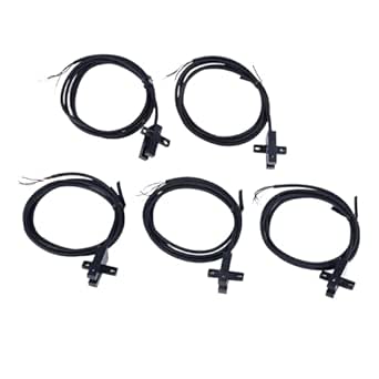 Photoelectric Switch Sensor, Photocell Sensor 5Pcs with Pack of 5 for ...