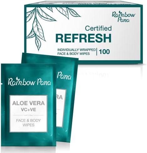 Amazon.com: 100 Count Travel Wipes - ON-THE-GO Individually Wrapped ...