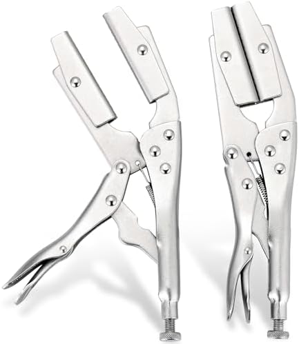 Amazon.com: DASBET 10" Hose Pinch-Off Locking Pliers | 2 Pack Self ...
