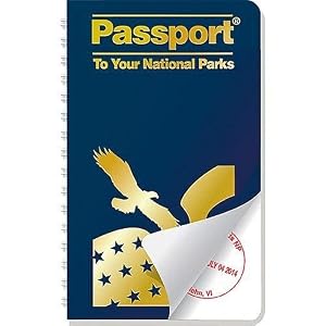 National Parks Stamp Book with Sticker Set: Passport-Sized National ...