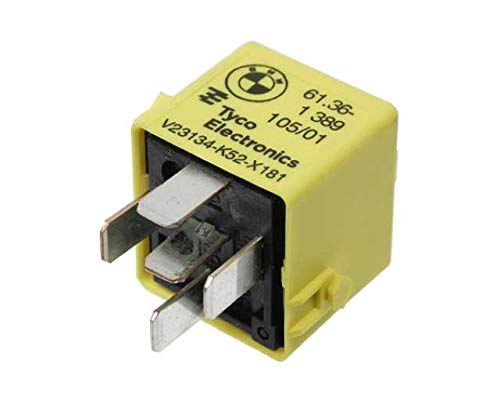 Amazon.com: Genuine OEM Multi Purpose Relay 5-Prong Yellow for BMW E30 ...