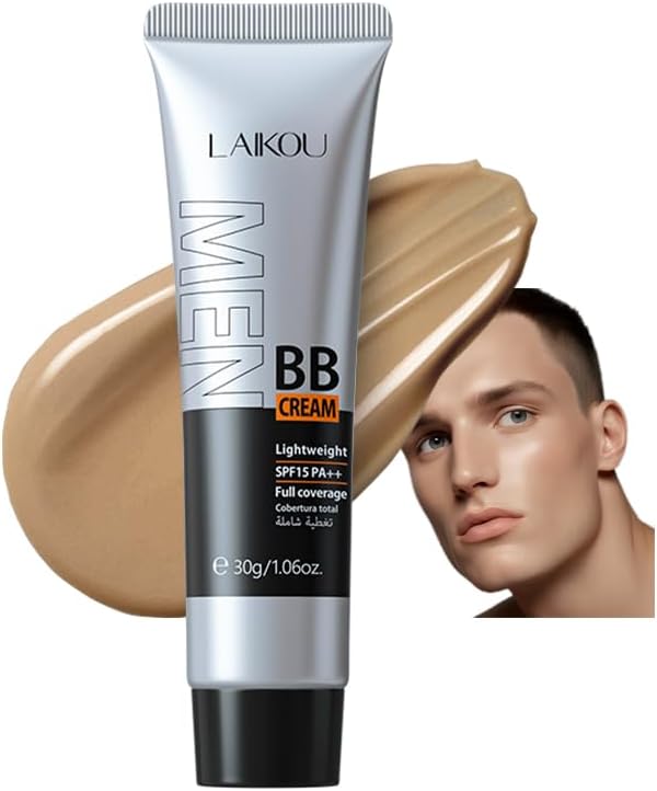 Amazon.com: AKARY Hydrating Men BB Cream SPF 15 PA++, Full-Coverage ...