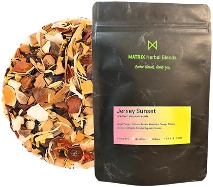 Amazon.com : Matrix Herbal Blends Jersey Sunset Fruit and Herbal Tea ...