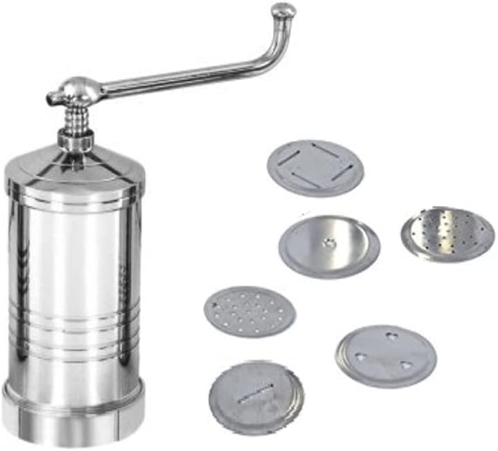 Amazon.com: Sev Sancha Gathiya Murukulu Janthikulu Maker Machine with 6 ...