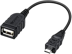 Amazon.com: Sony Cable adaptador USB VMCUAM2 (negro) : Electrónica