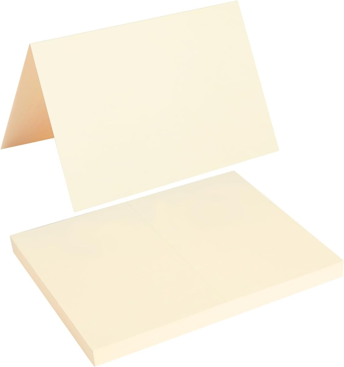 Amazon.com : 50 Pack Blank Cards Folded Cardstock Thank You Blank ...