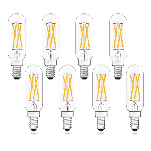 T8 4W Classic LED Tube Light Bulb, E12 Mini Candle Base, AIELIT Tube ...