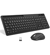 Amazon.com: Wireless Keyboard and Mouse Combo Rose Pink, Vivefox USB A ...