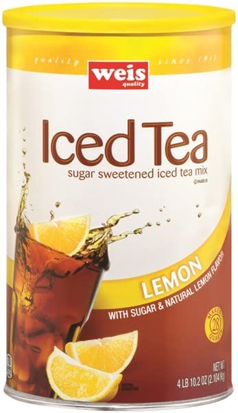 Amazon.com : Weis Quality, Iced Tea Mix Lemon, 66.1 Ounce : Grocery ...