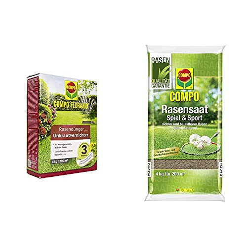 Compo Floranid Rasendünger Plus Unkrautvernichter – Die 15 besten ...