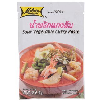 Amazon.com : LOBO Sour vegetable curry paste 50g. (pack of 3) : Grocery ...