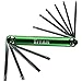 Titan 12710 Tamper Proof Star Key Set, Green - Hex Keys - Amazon.com