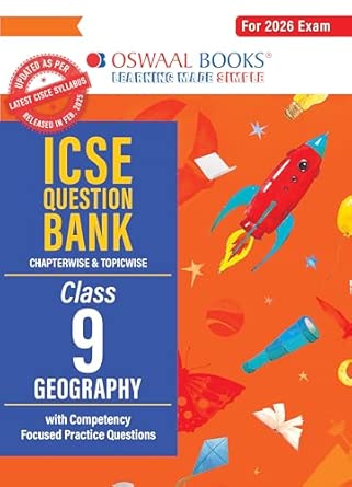 Oswaal ICSE Question Bank Chapterwise & Topicwise Solved Papers Class 9 ...