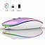 Amazon.com: Uiosmuph LED Wireless Mouse, G12 Slim Rechargeable Silent ...