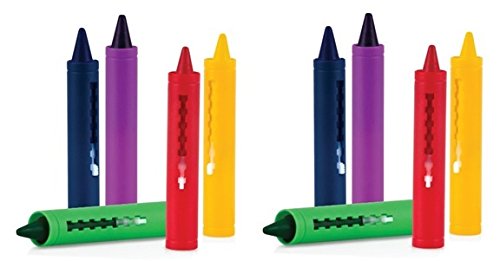 Amazon.com: Nuby Bath Time Fun Crayons, Pack of 10 : Toys & Games