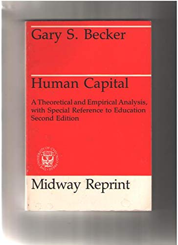Human capital: A theoretical and empirical analysis, with special ...