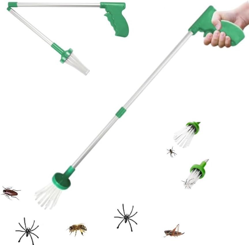 Foldable Spider Catcher Long Handled 83 cm, Remove Spiders Insects ...