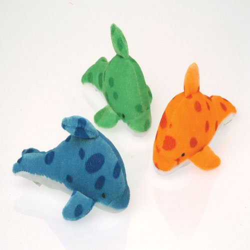 Amazon.com: U.S. Toy Plush Spotted Dolphins : Toys & Games