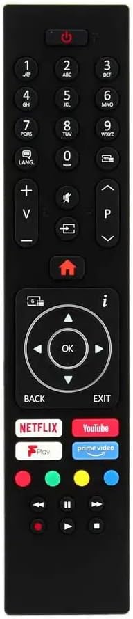 Universal Bush TV Remote Control for Bush, Luxor TV, Digihome, Finlux ...