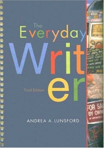 Everyday Writer 3e spiral & Everyday Writer Exercises CD-Rom: Lunsford ...