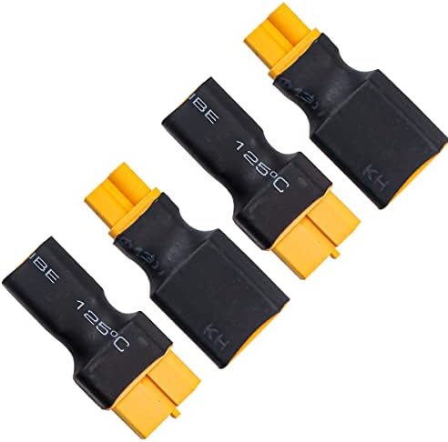 2Pair XT30 Connector XT60 to XT30 Plug for RC FPV Drone Car Lipo NiMH ...