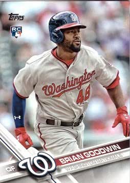 Amazon.com: 2017 Topps Baseball #289 Brian Goodwin Rookie Card ...