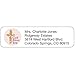 Amazon.com : Personalized Religious Address Labels-Floral Cross Design ...