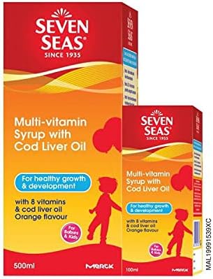 Amazon.com: 7 Seas Seven SEAS Multi-Vitamin Syrup 500ml+ Free 100ml ...