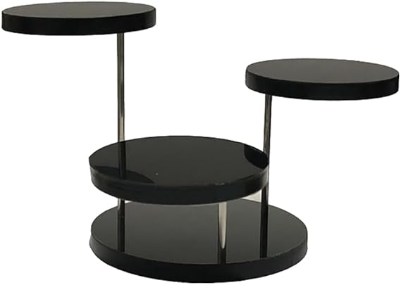 Amazon.com: UUYYEO Mini Acrylic Display Riser Stands 3 Tier Round Ring ...
