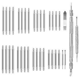 Amazon.com: Watch Spring Bar Tool Kit, 37 Pcs Watch Pins Replacement ...