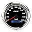 7 Color Universal 110MM GPS Tachometer Gauge 30/60/80/120/200KMH 80MPH ...
