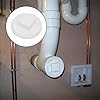 Amazon.com: 2Pack 4 Inch PVC Male Threaded Pipe End Cap 4" PVC Pipe ...