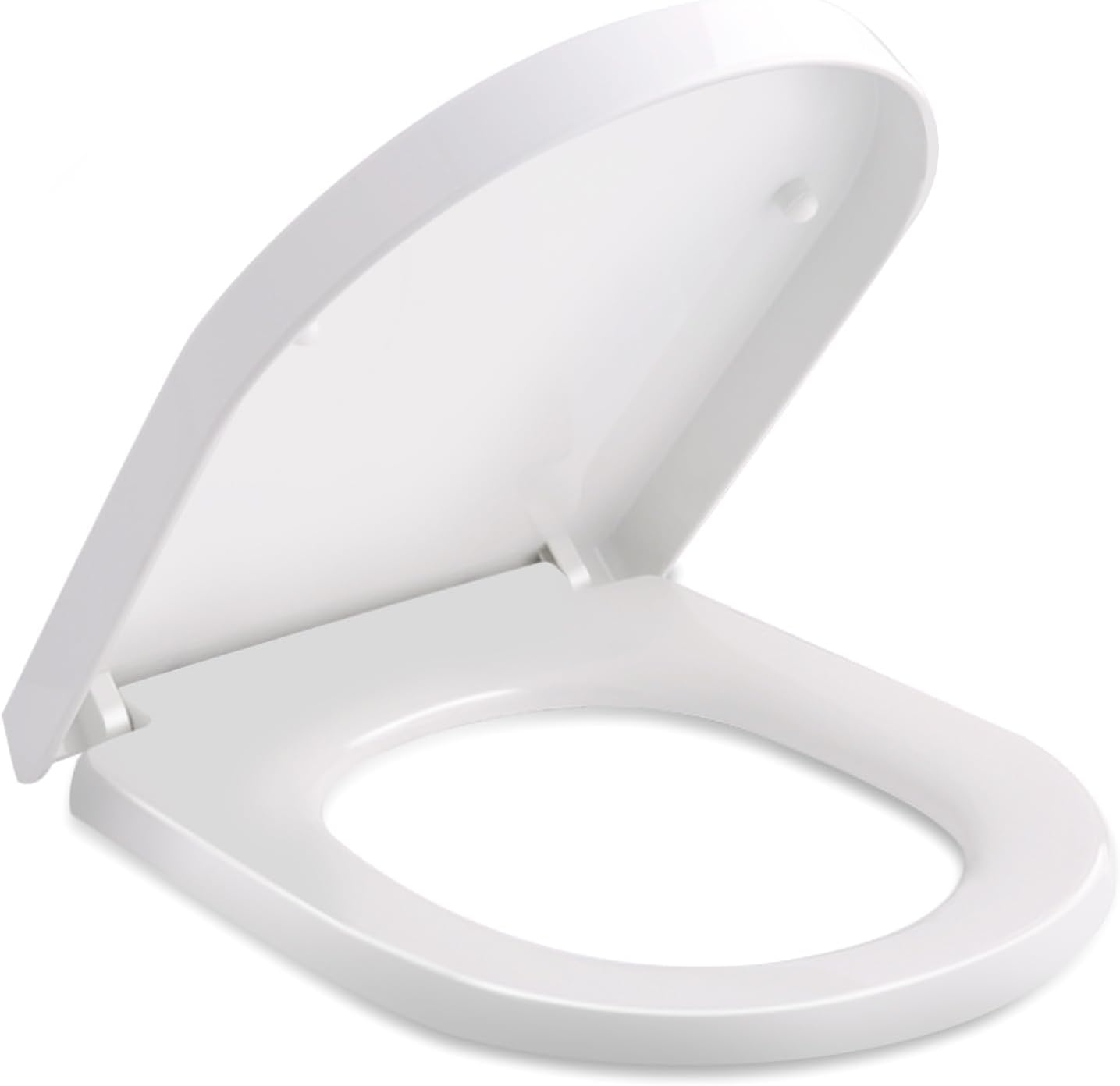 Pipishell Toilettendeckel, WC Sitz mit Absenkautomatik, Quick-Release ...