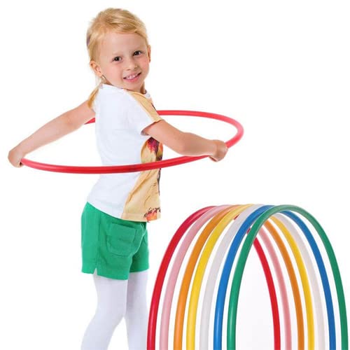 Red Champion Hoola Hoops Kids,6 Section Detachable Hula Hoop Toys for ...