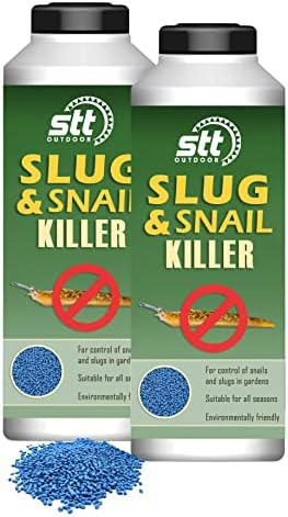 STT Pets Organic Slug & Snail Killer Pellets - 600g Effective and Safe ...