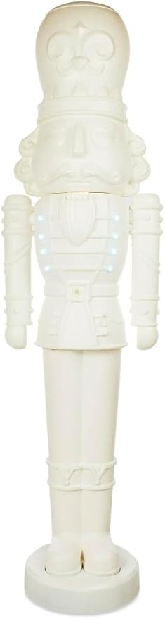 Amazon.com: Animated 75 Inch White Nutcracker Blow Mold, Motion ...