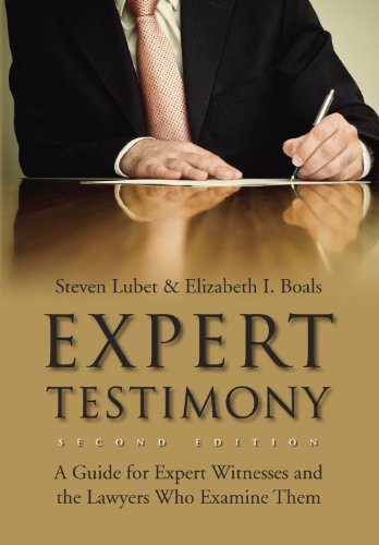 Amazon.com: Expert Testimony: A Guide for Expert Witnesses and the ...