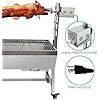 Amazon.com: 132 LBS Rotisserie Grill Stainless Steel Charcoal Spit ...