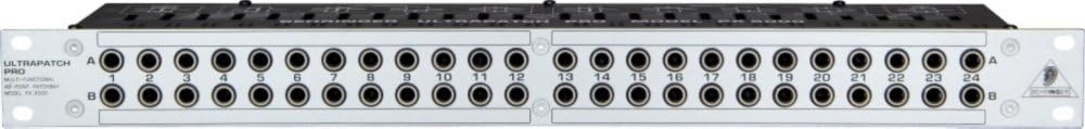 Amazon.com: Behringer PX2000 4-Mode Multi-funcional 48-Point Patchbay : Instrumentos Musicales