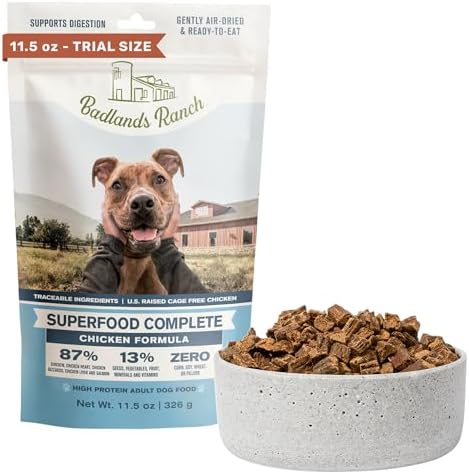 Amazon.com: BADLANDS RANCH - Superfood Complete, Air-Dried Adult Dog ...
